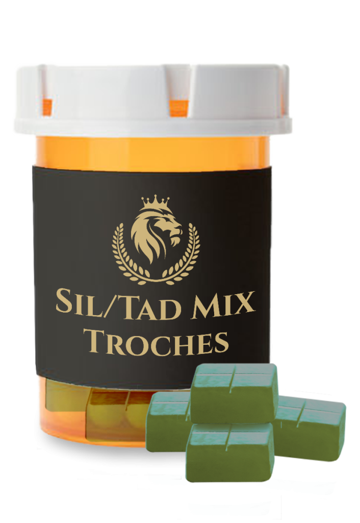 Sildenafil+Tadalafil – 32 x 50mg/10mg doses Troche - Men's Direct RX